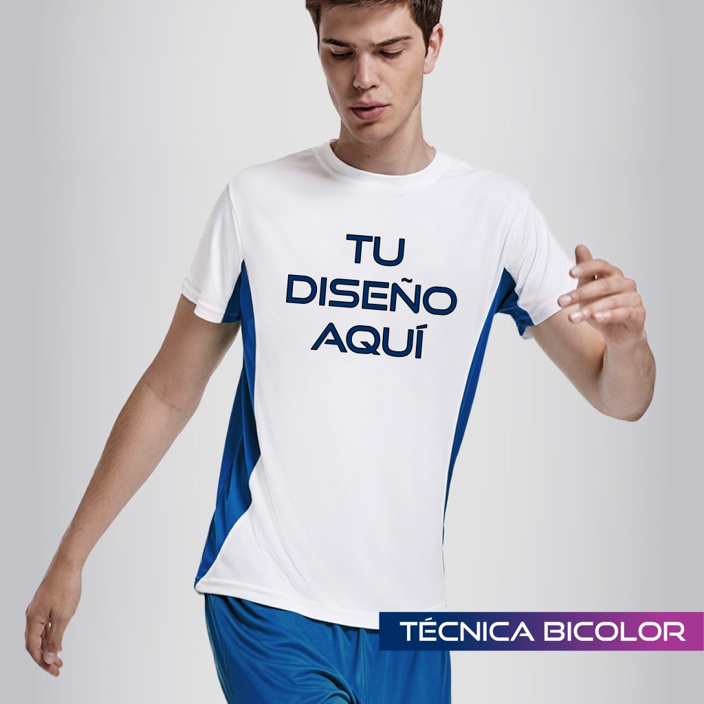Técnica bicolor | Camisetas deportivas urgentes en Madrid